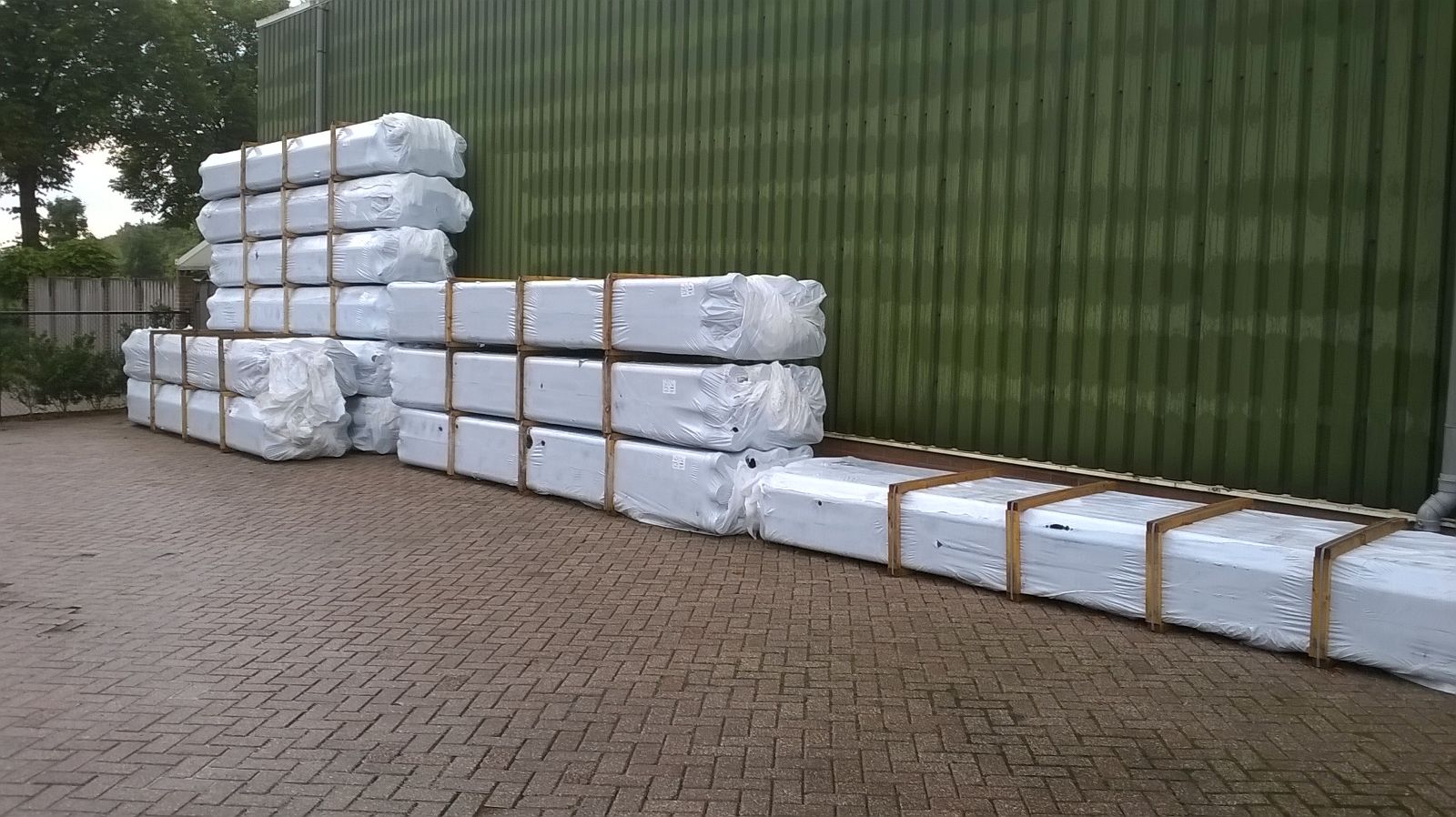 Opslag buizen voor project - Stan van Eekelen B.V.